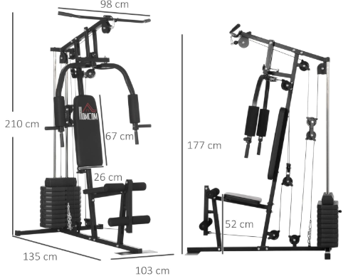 HOMCOM Home Multi Gym Sale – Now Under £260 - BFE